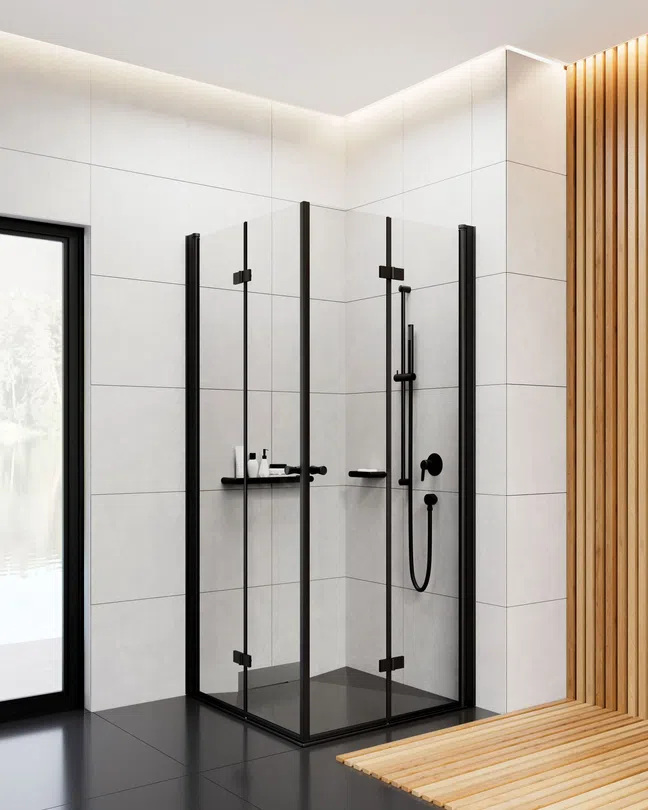 → Mydelniczka mocowana Deante Round czarny mat ADR_N411 | Komfort