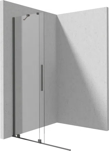 → Kabina prysznicowa Walk-In Deante Prizma 120x195 przesuwna titanium KTJ_D32R | Komfort